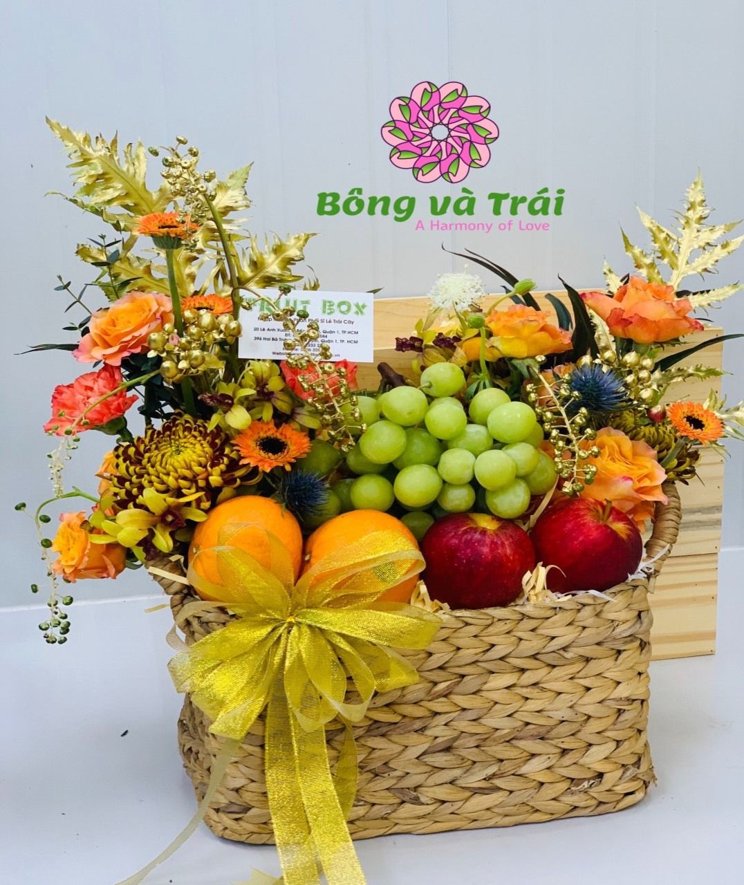 Bông và Trái - Mẫu 11 – FRUITBOX NAM CHÂN
