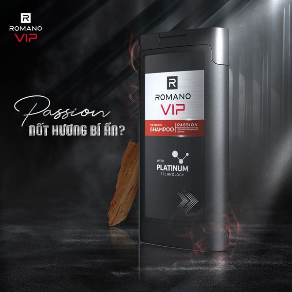 Dầu Gội & Tắm Nước Hoa Romano VIP PassionDầu Gội & Tắm Nước Hoa Romano ...