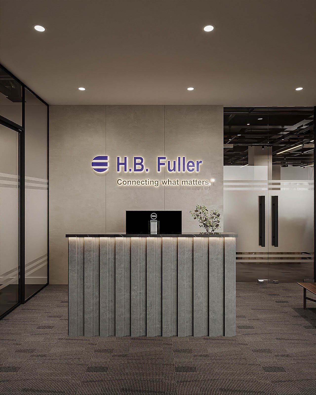 HB Fuller Office – 155m2, Phu Nhuan - Nội thất – Oplus