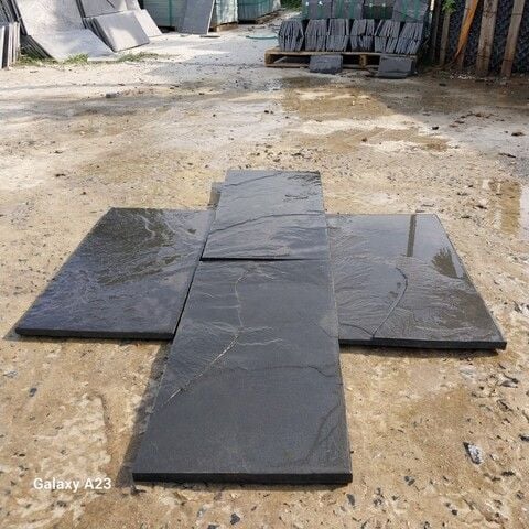 Đá slate đen Đà Nẵng– Đá Sân Vườn