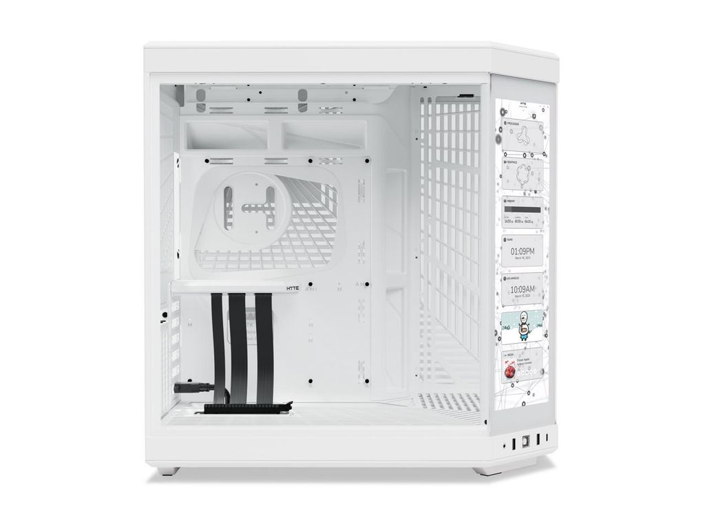 CASE HYTE Y70 TOUCH SNOW WHITE – TITEK