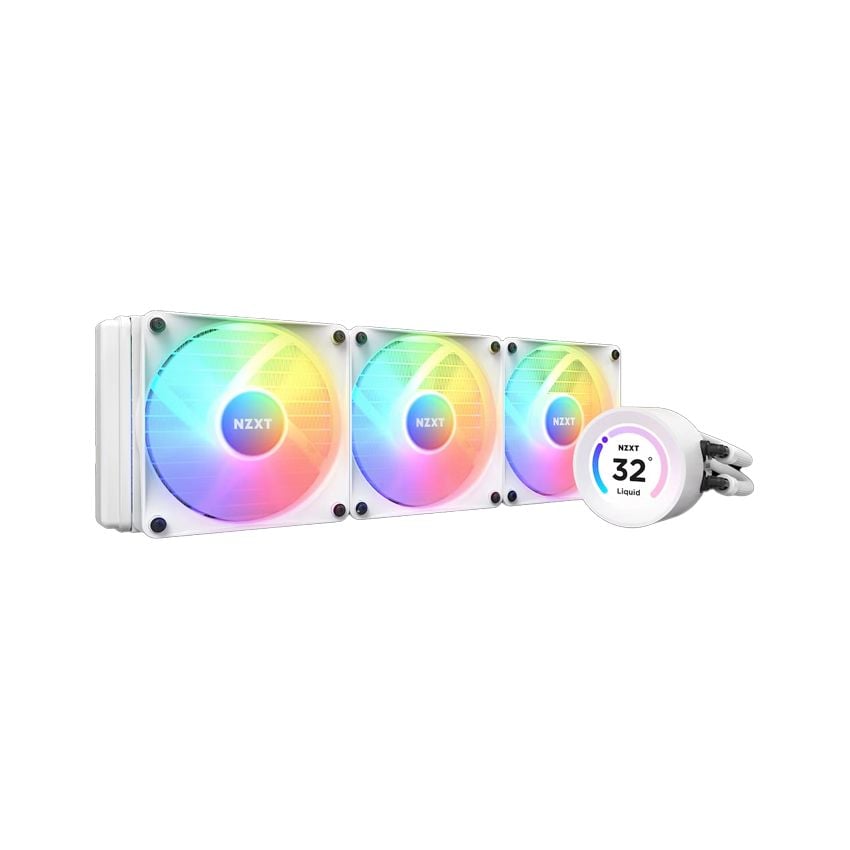 TẢN NHIỆT NƯỚC NZXT KRAKEN ELITE 360 RGB WHITE – TITEK