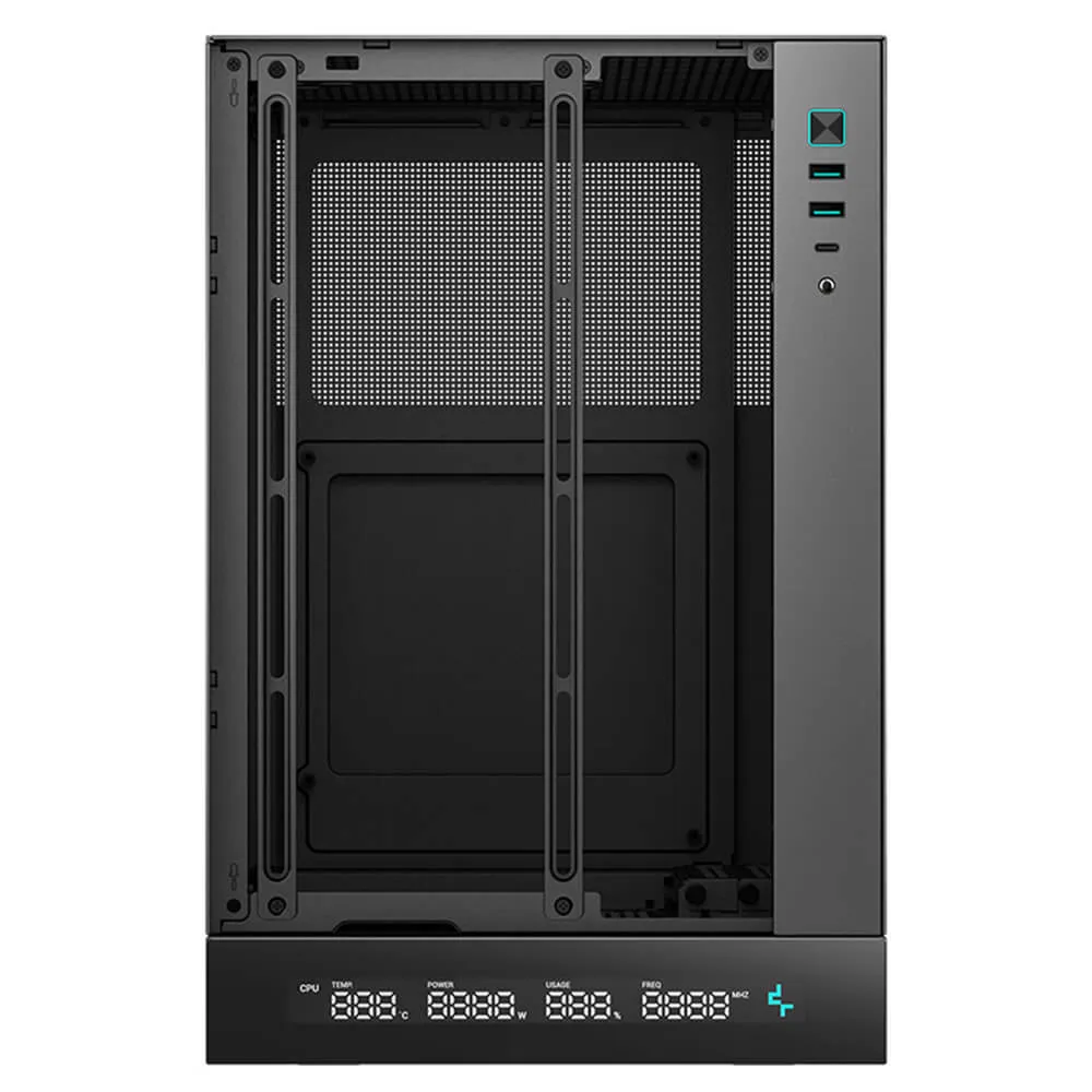 Deepcool CH170 DIGITAL – High-airflow Mini-ITX Case | Black - White – TITEK