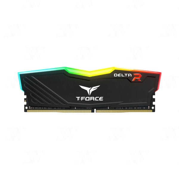 RAM TeamGroup T-Force Delta RGB 8GB DDR4 3600Mhz | Black - White – TITEK