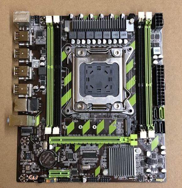 Mainboard X79G OEM (Intel X79, LGA 2011, mATX, 4 Khe DDR3)