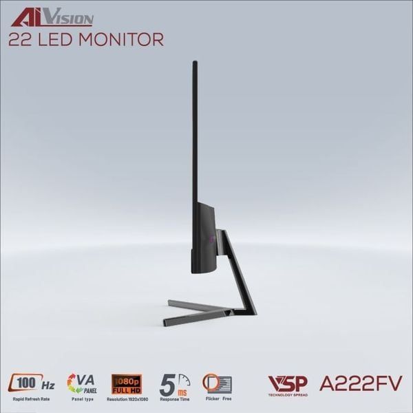 Màn hình AiVision A222FV | 22 inch | VA | FullHD | 100hz