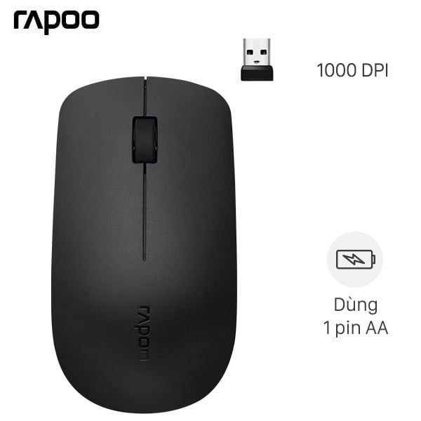 Chuột không dây Rapoo M20 Plus