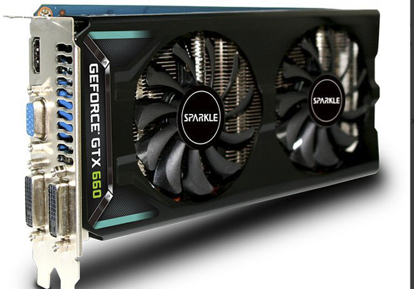 VGA SPARKLE NVIDIA GTX 660 Dual Fan OC