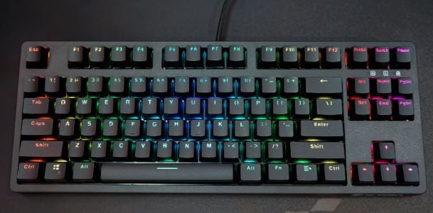 Bàn phím cơ E-DRA EK387 GAMING LED