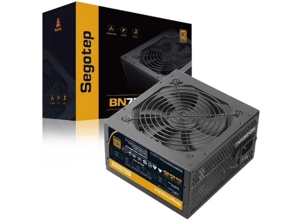 Nguồn Segotep BN750W 80 Plus Bronze 750W Black