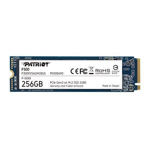 SSD Patriot P300 256Gb M.2 NVMe PCIe Gen3x4