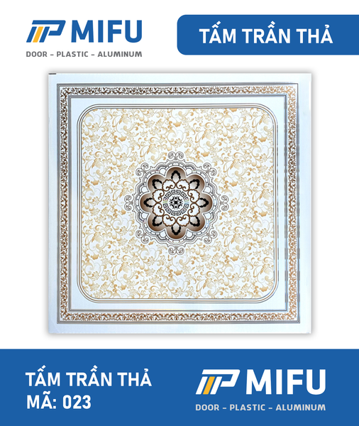 Tấm nhựa trần thả MIFU - 023 Tấm ốp MIFU