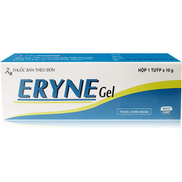 Thuốc Eryne điều trị mụn trứng cá – SANTAV