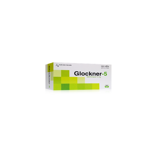 Thuốc Glockner 05mg điều trị triệu chứng cường giáp – SANTAV