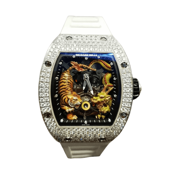 Đồng Hồ Richard Mille RM 07-01 Ladies Vàng Hồng Đính Kim Cương– Platin ...