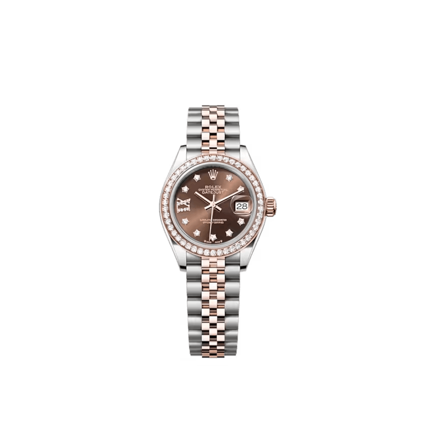 Đồng hồ Rolex Datejust 28mm 279381rbr-0003 Jubilee Chocolate Kim cương ...