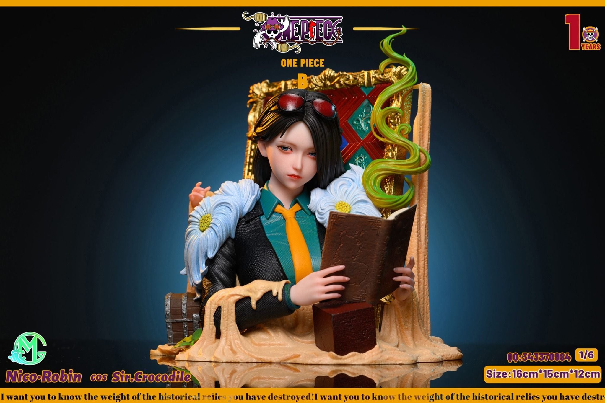 Nico Robin cos Crocodile - One Piece - GM Studio – Arthur Figure Real