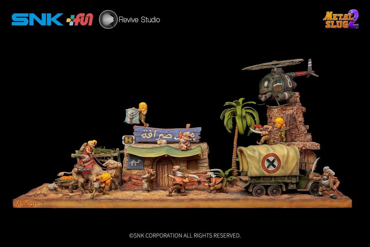 METAL SLUG 2 ( Licensed ) - Revive Studio – Arthur Figure Real