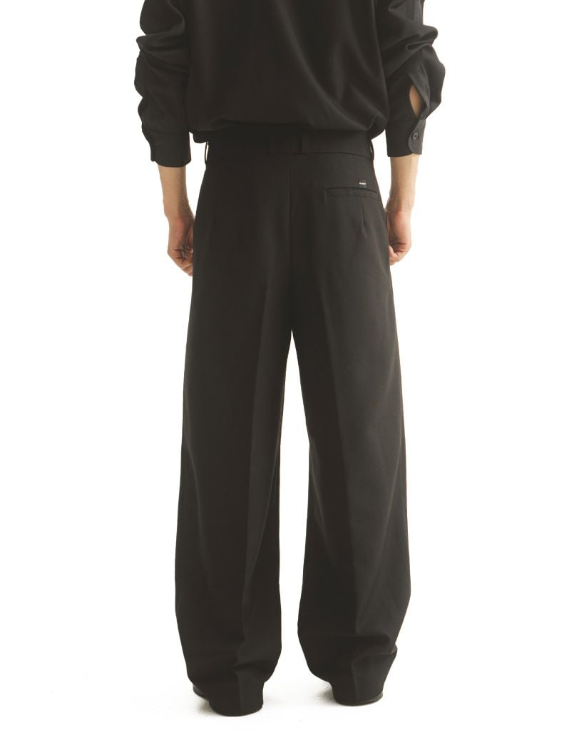 ODYSSEY WIDE LEG TROUSERS | CACAO - THE WEDOOKS