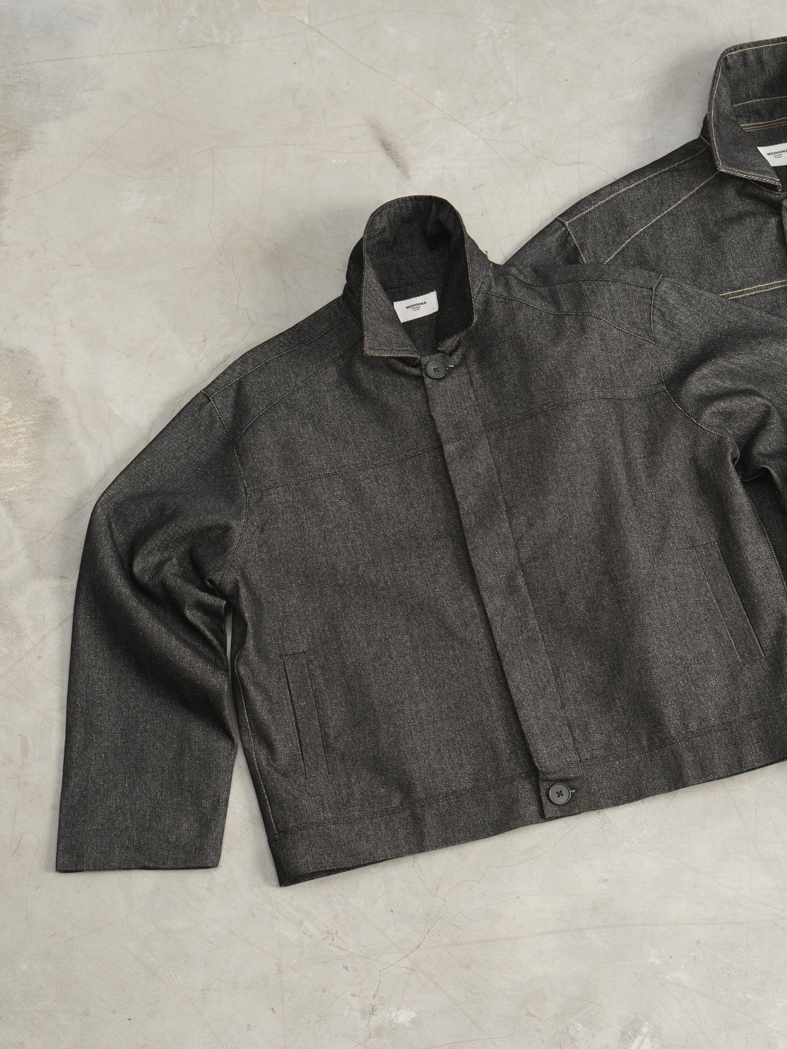 BEGINNING JACKET JEANS | BLACK - THE WEDOOKS