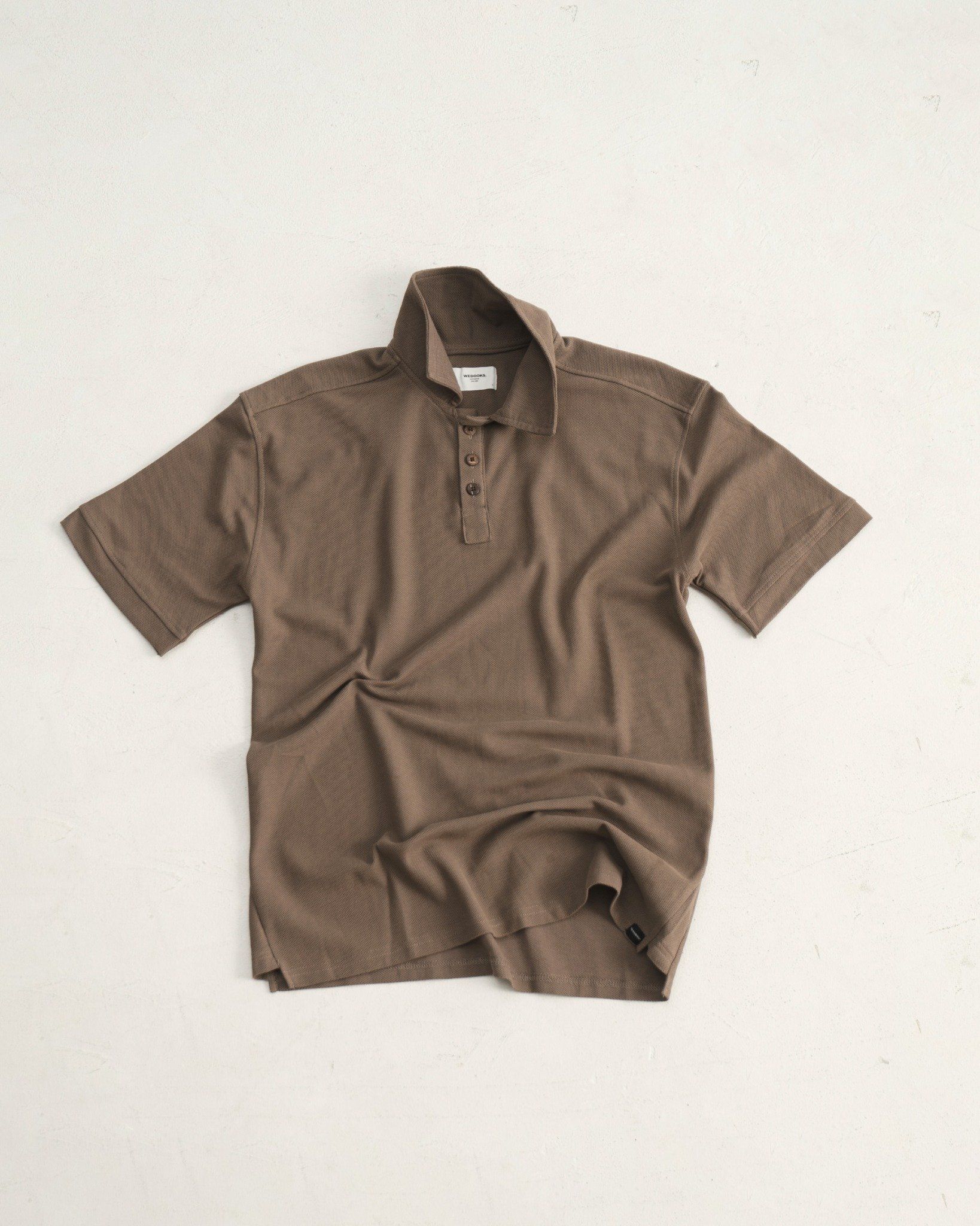 HIVE POLO | RAW UMBER - THE WEDOOKS