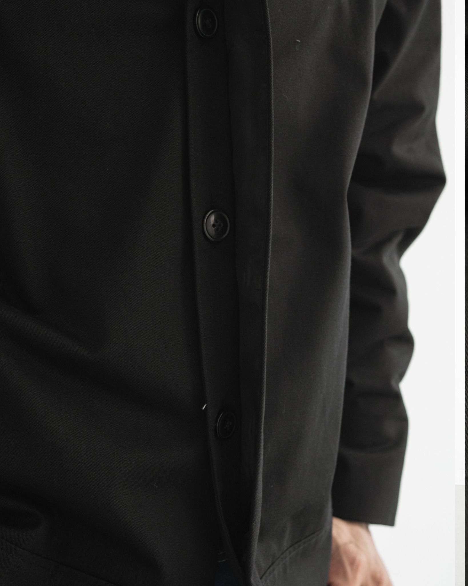 KAKI JACKET CROPPED | BLACK - THE WEDOOKS