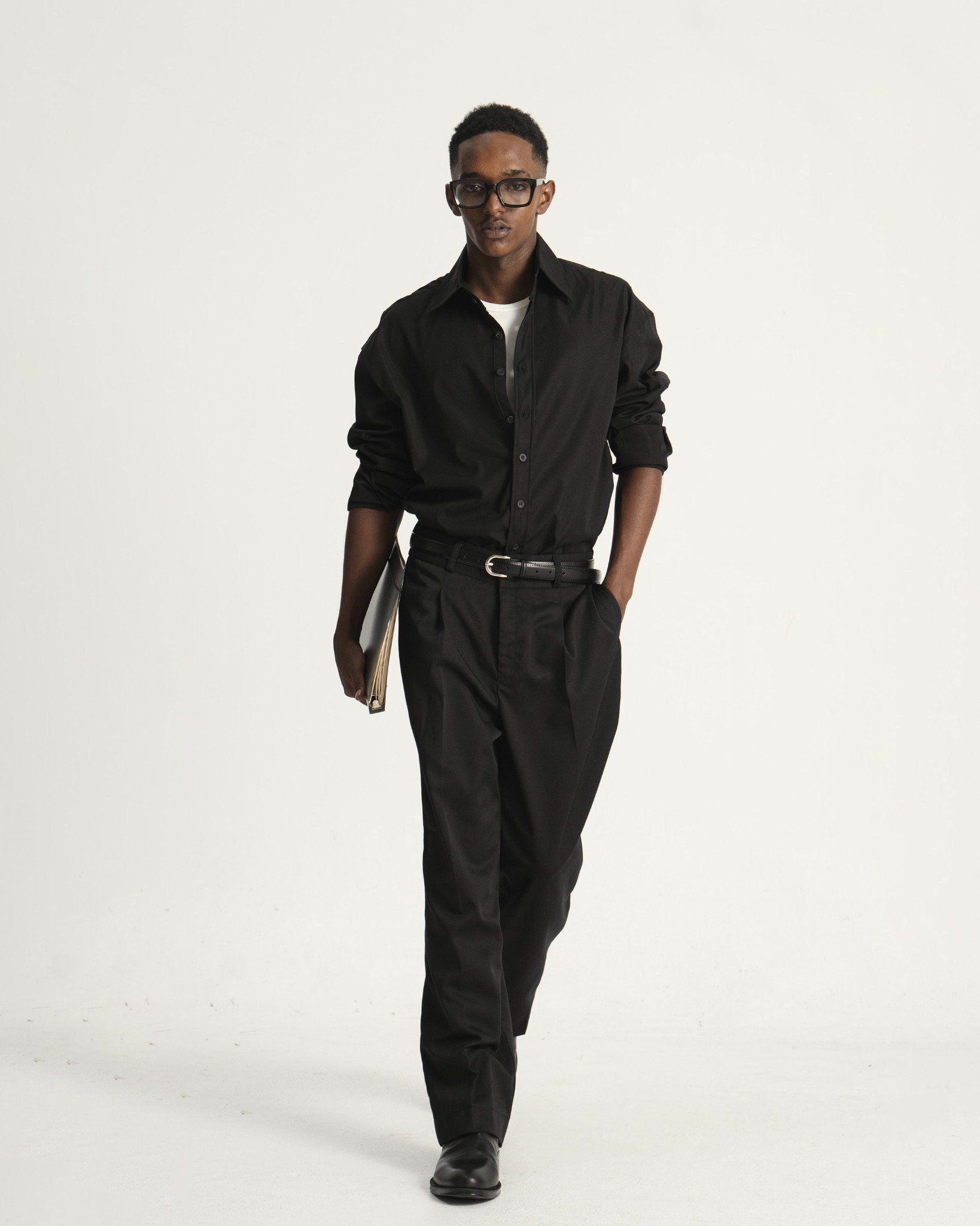 ODYSSEY REGULAR SHIRT | BLACK - THE WEDOOKS