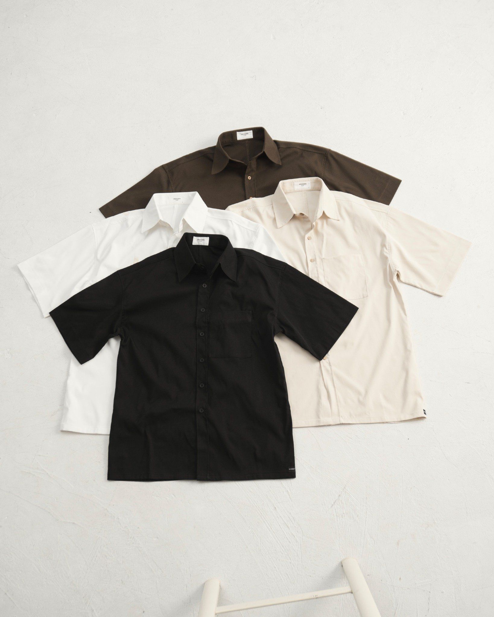 ODYSSEY SHORT SHIRT | WHITE - THE WEDOOKS
