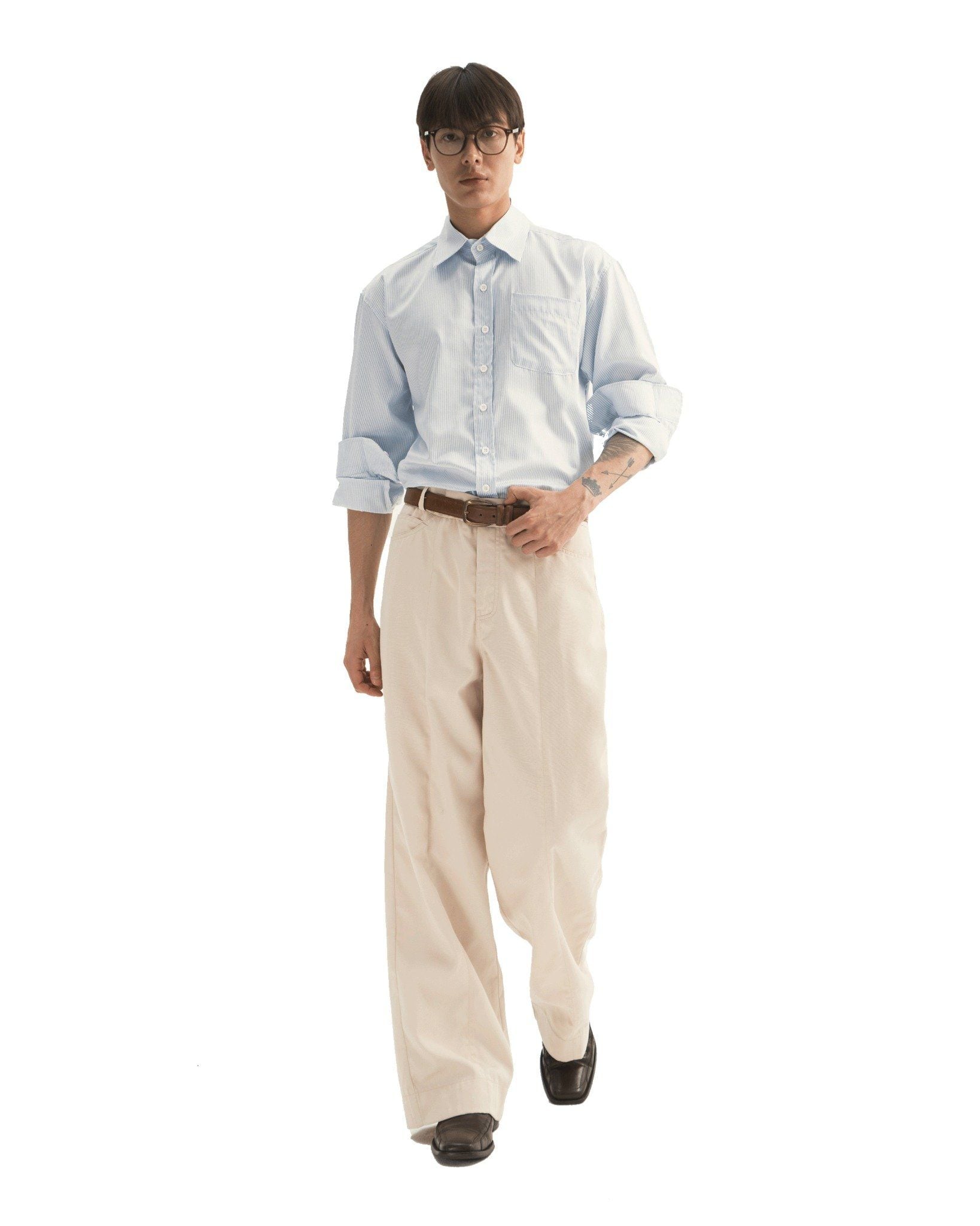 STRIPED KATE SHIRTS | BLUE - THE WEDOOKS