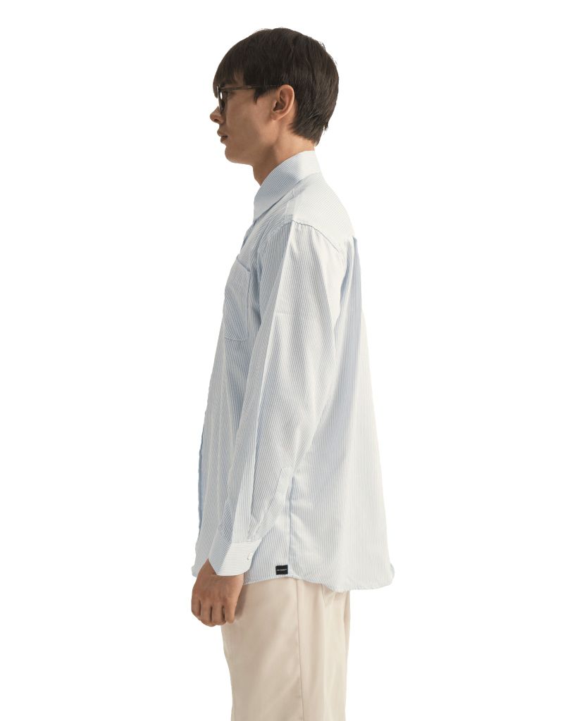 STRIPED KATE SHIRTS | BLUE - THE WEDOOKS