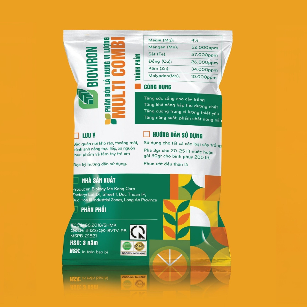Phân Bón Lá Trung Vi Lượng Multi Combi – Biomekong