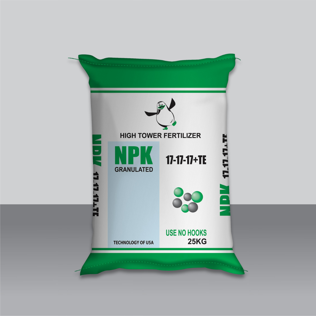 High Tower Fertilizer NPK 17 17 17 TE Granulated Biomekong High Tower Fertilizer NPK 17 17 17 TE Granulated Biomekong