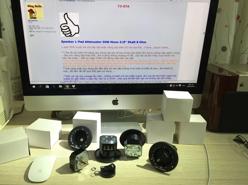 L- Pad 50W - 8Ω – Dũng Audio - Shop Audiophile