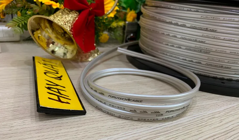 Dây loa Furutech FS-303 Speaker Cable(100M/Reel) – Dũng Audio - Shop Audiophile