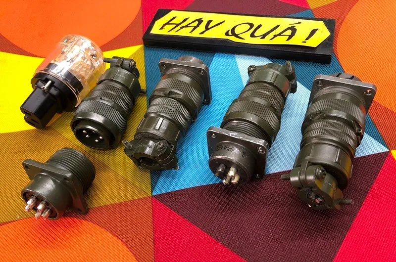 T14-15B AMPHENOL 5 pin - Heavy Duty Cylindrical Connector – Dũng Audio ...