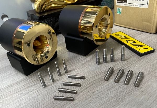 T3-04A Ti Ren adapter 6/8(mm) male /male – Dũng Audio - Shop Audiophile