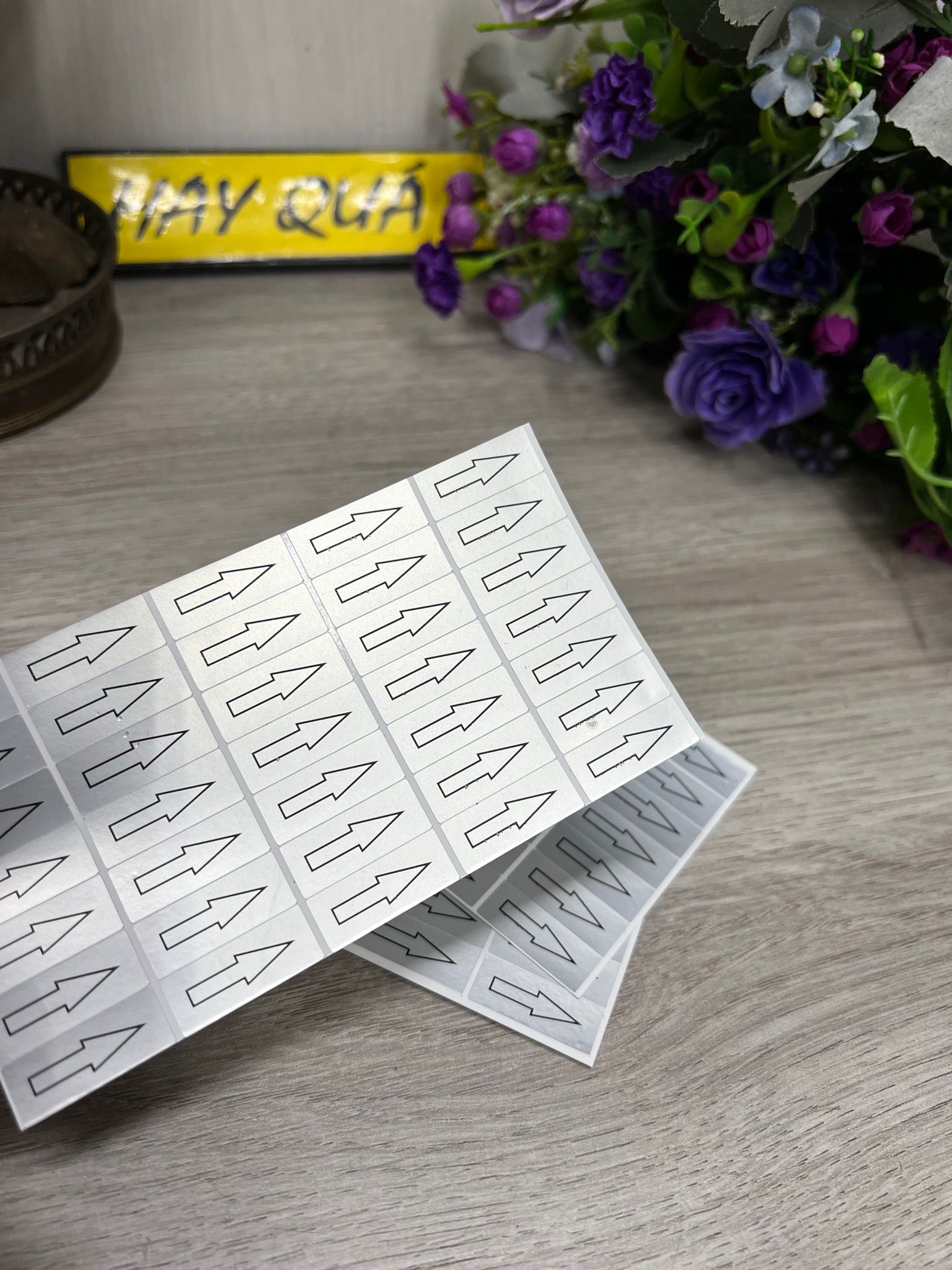 Sticker mũi tên đánh dấu chiều dây tín hiệu - DIY dây tín hiệu audio ...