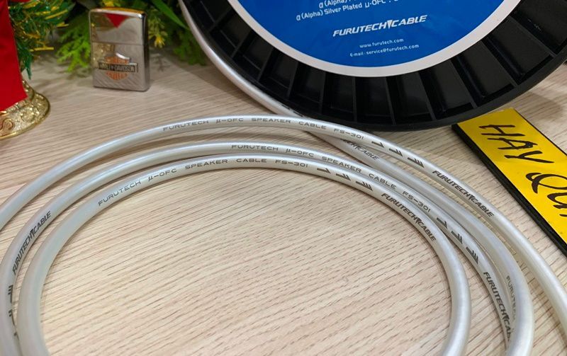 Dây loa Furutech FS-301 Speaker Cable(100M/Reel) – Dũng Audio - Shop Audiophile