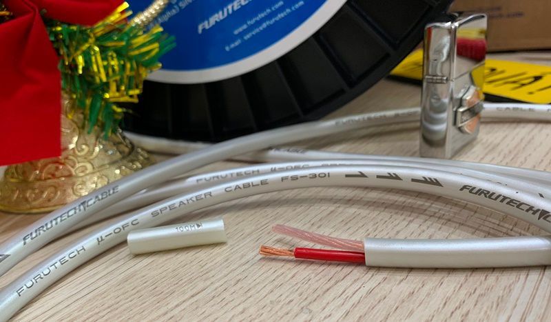 Dây loa Furutech FS-301 Speaker Cable(100M/Reel) – Dũng Audio - Shop Audiophile