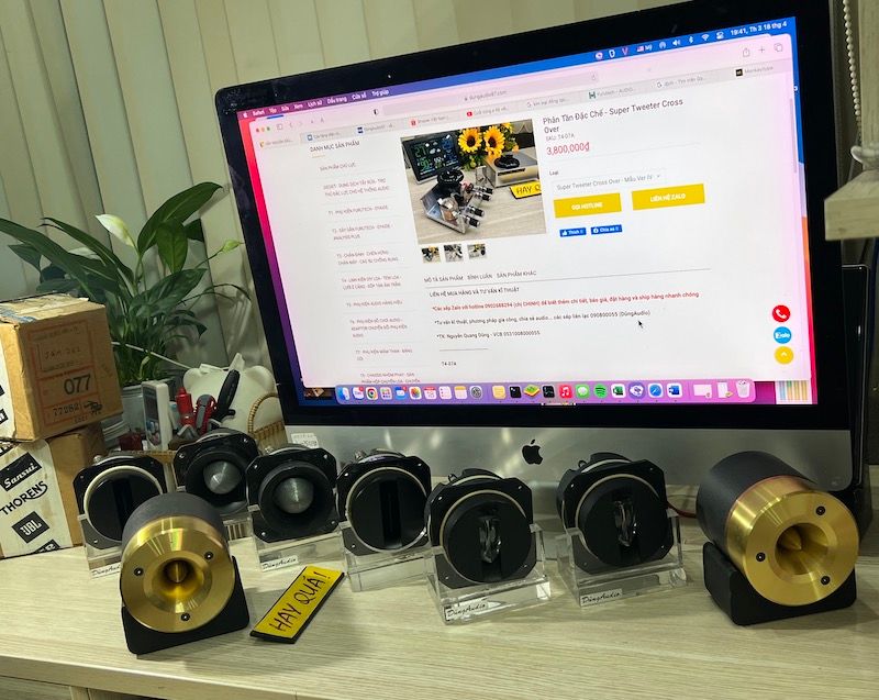 T4-07A Phân tần cho siêu Treble - Super Tweeter Crossover – Dũng Audio ...