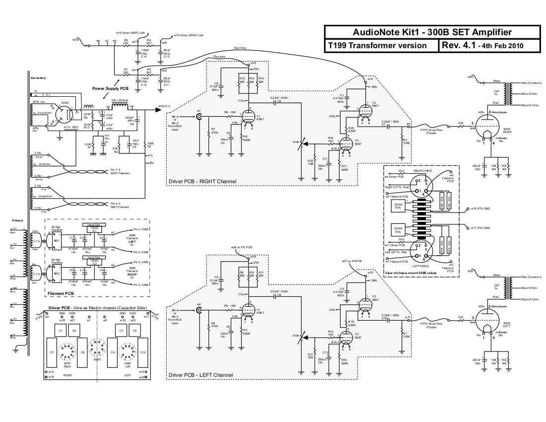 AUDIONOTE KITS-Kit1 15thAnniversary 300B Single-ended Triode Amplifier ...