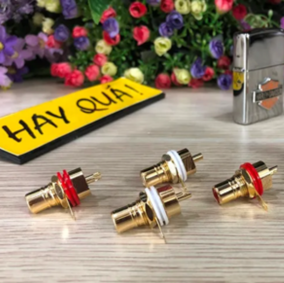 T6-02C RCA Connector Female Chassis Socket – Dũng Audio - Shop Audiophile
