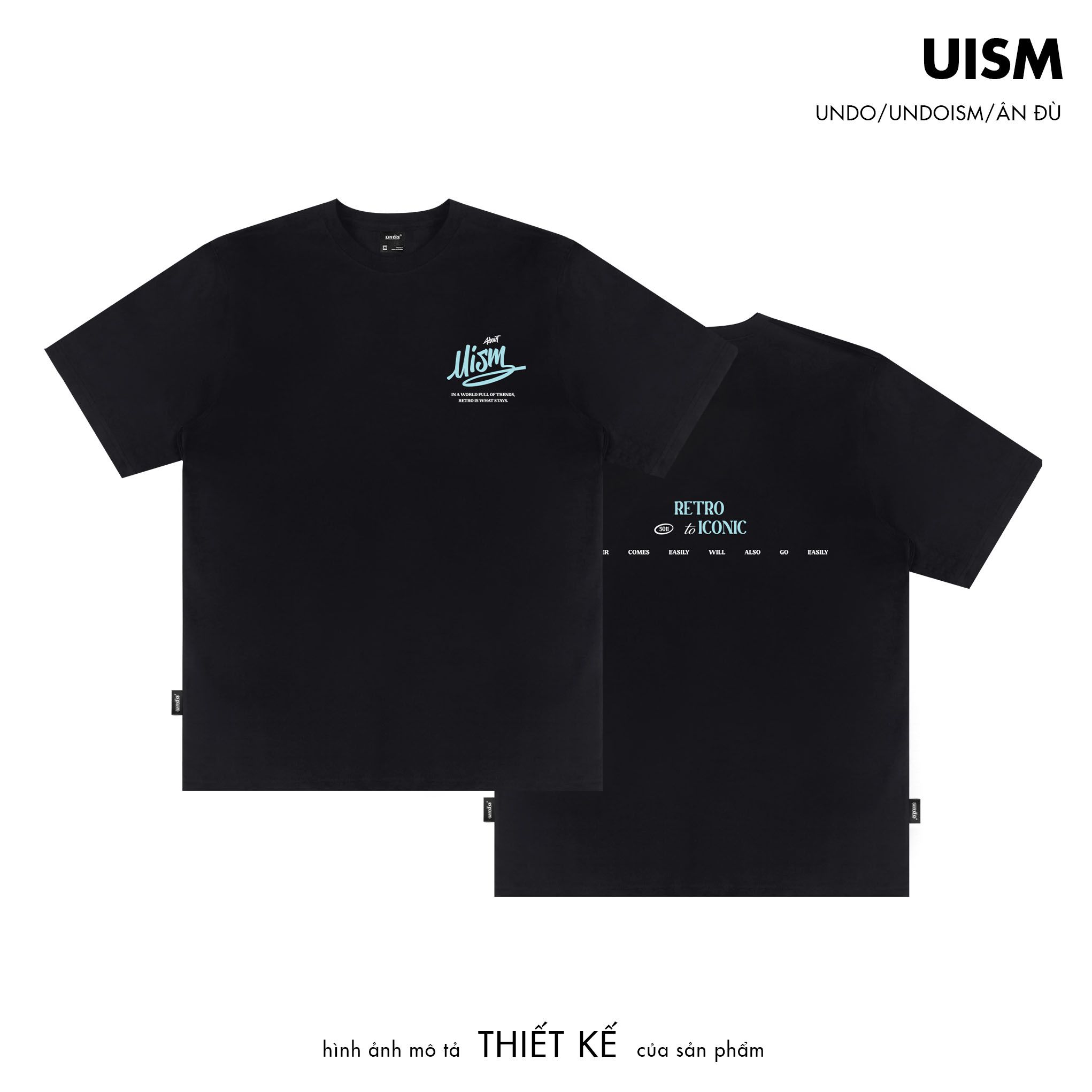 UNDO® Iconic Tee/9 Colors