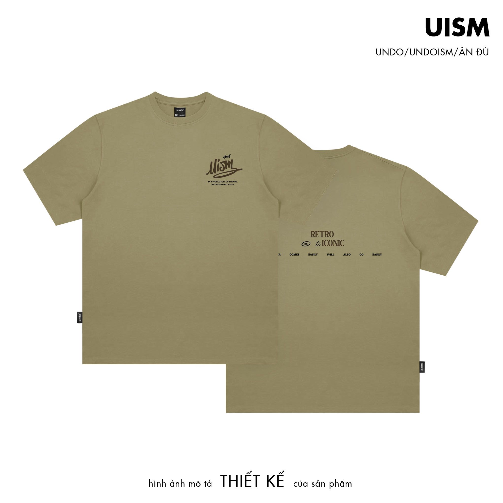 UNDO® Iconic Tee/9 Colors