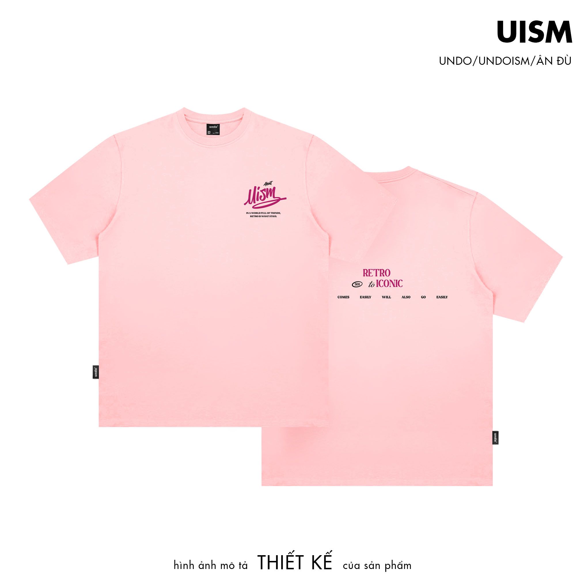 UNDO® Iconic Tee/9 Colors