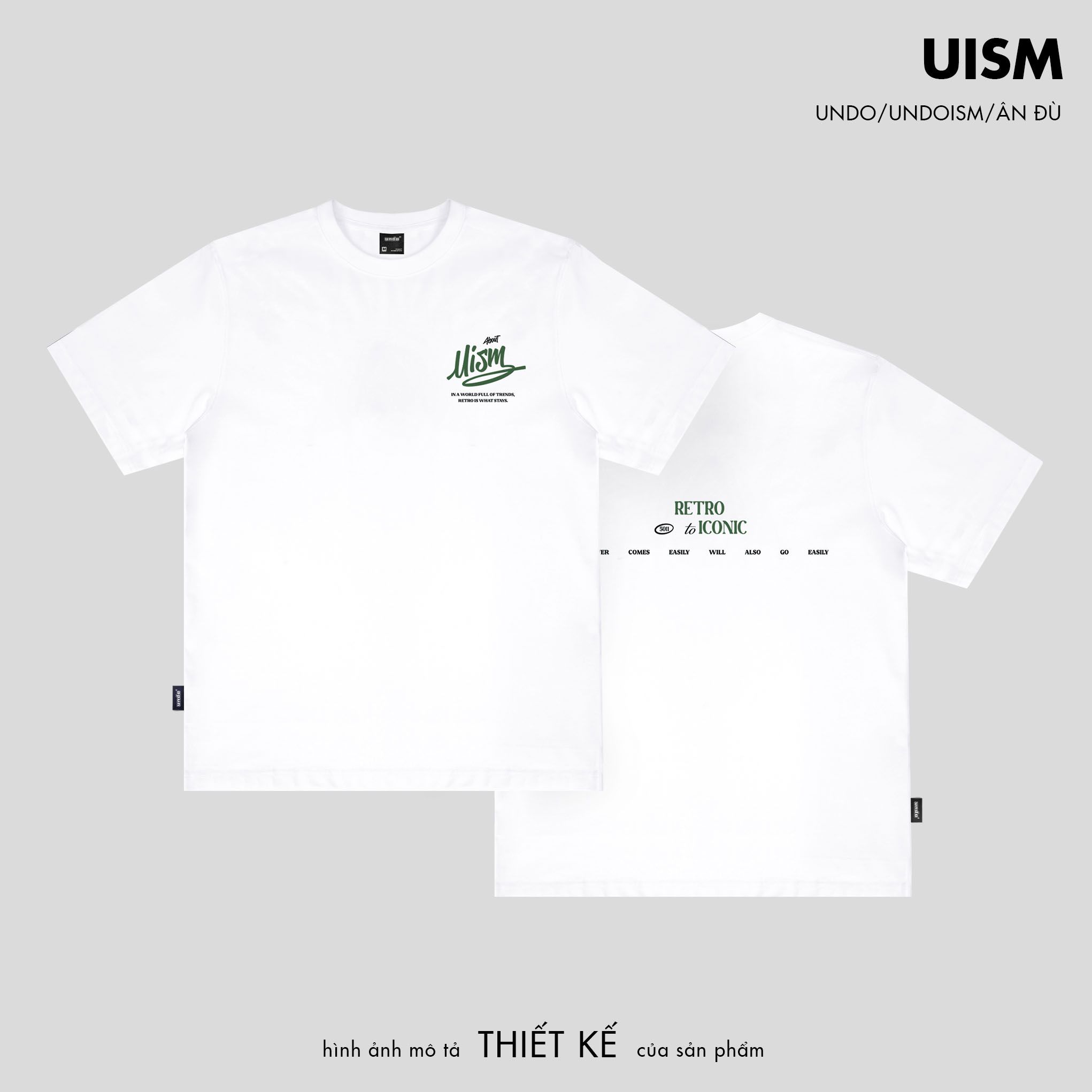 UNDO® Iconic Tee/9 Colors