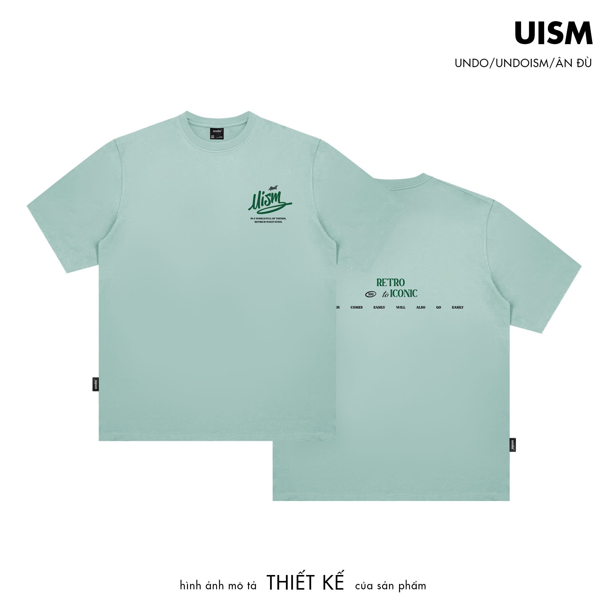 UNDO® Iconic Tee/9 Colors