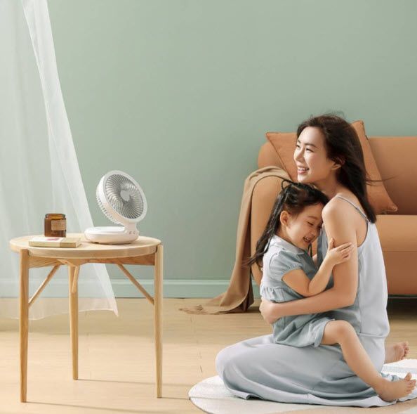QUẠT MINI KHÔNG DÂY AIDEN EDON E808