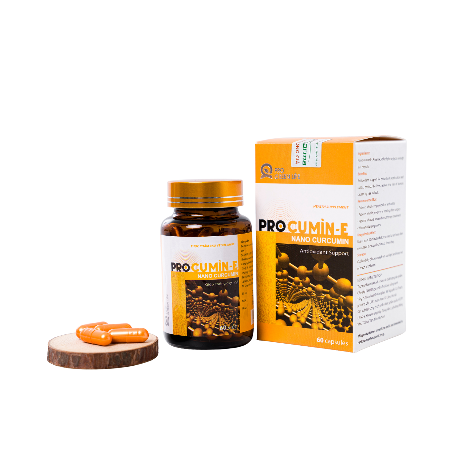 Thực phẩm BVSK Procumin-E – ProGreenLife