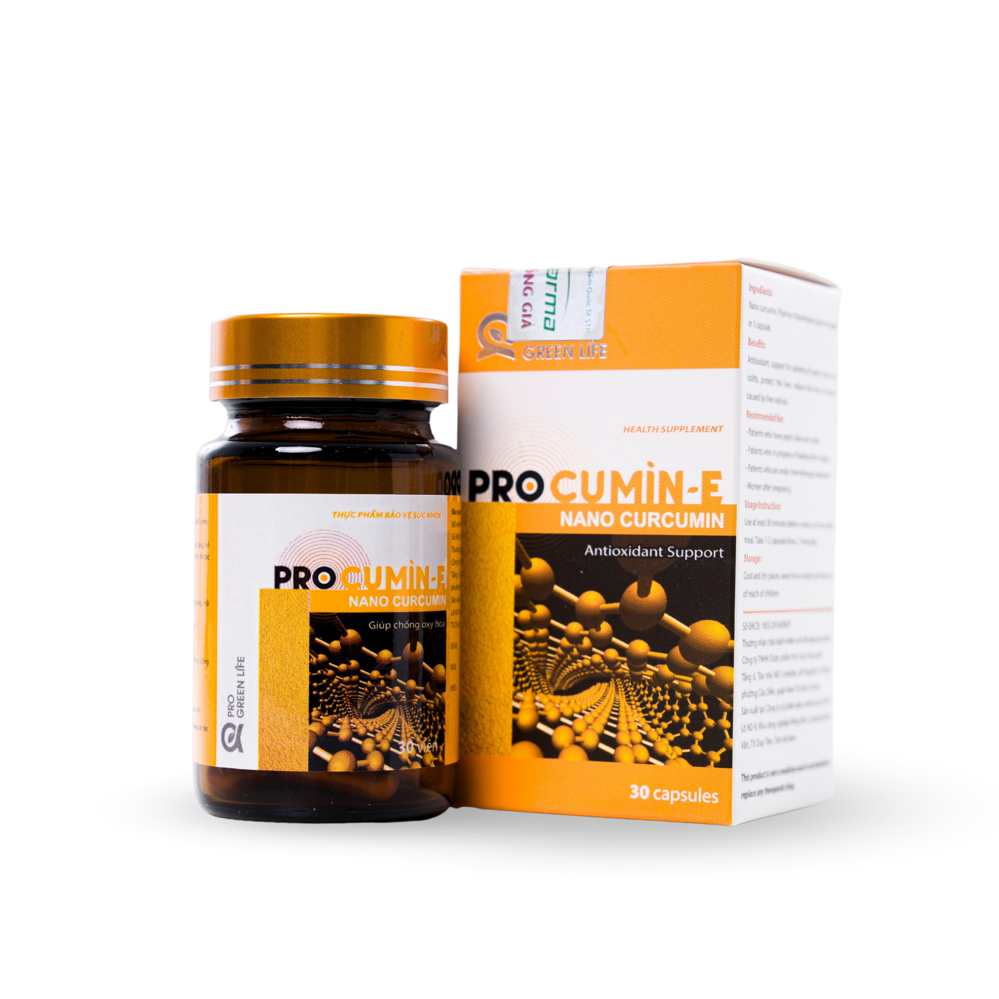 Thực phẩm BVSK Procumin-E – ProGreenLife